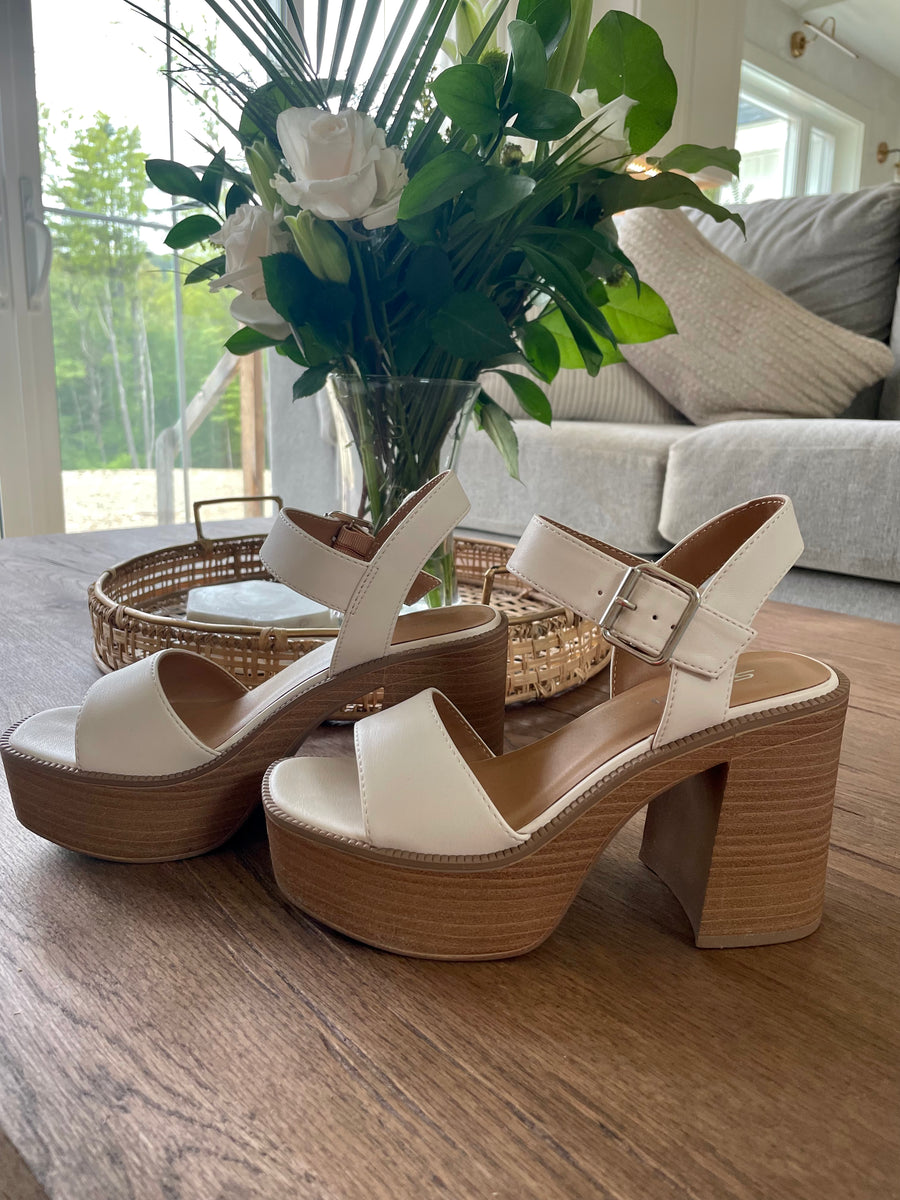 Charlee Platform Heel – Mabel & Lou Boutique