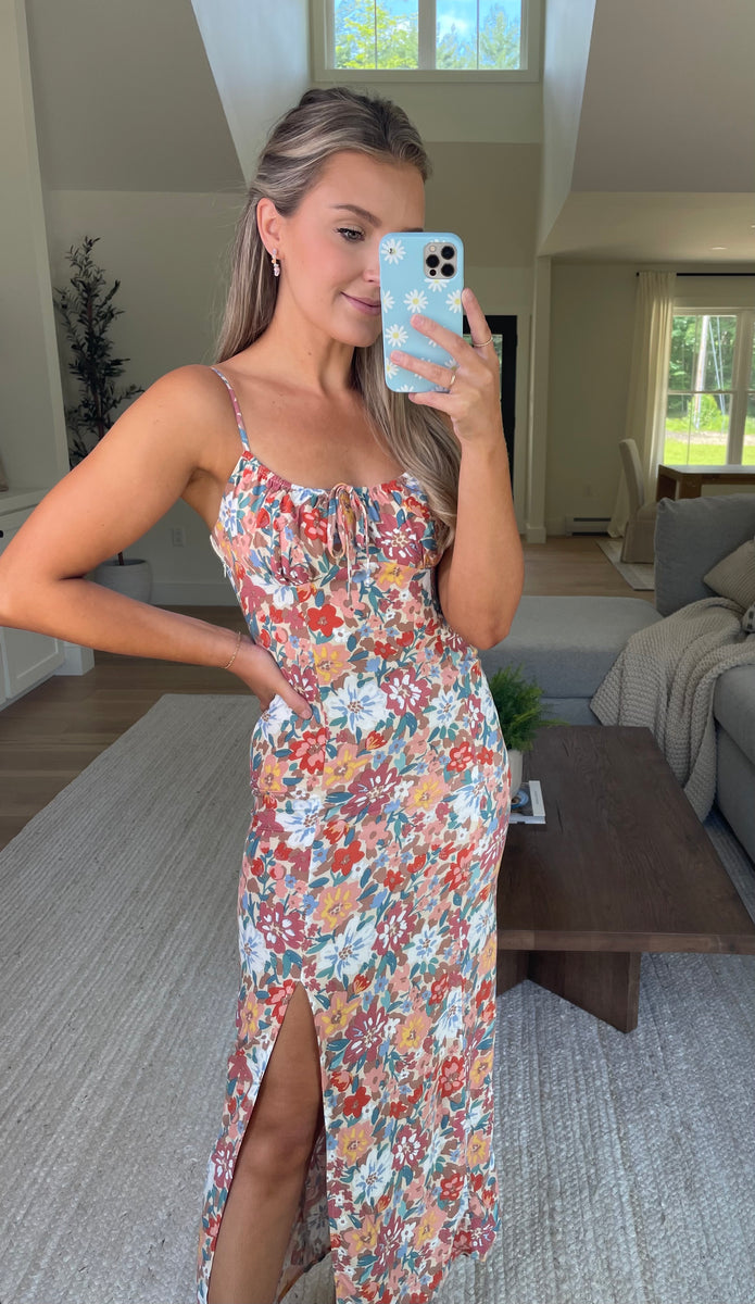 Logan Midi Dress- PETITE – Mabel & Lou Boutique