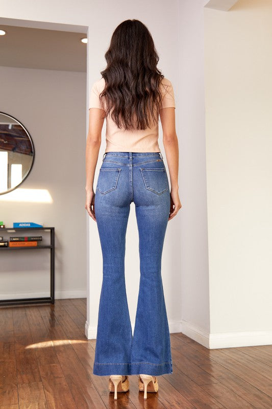 Lena High Rise Flares – Mabel & Lou Boutique